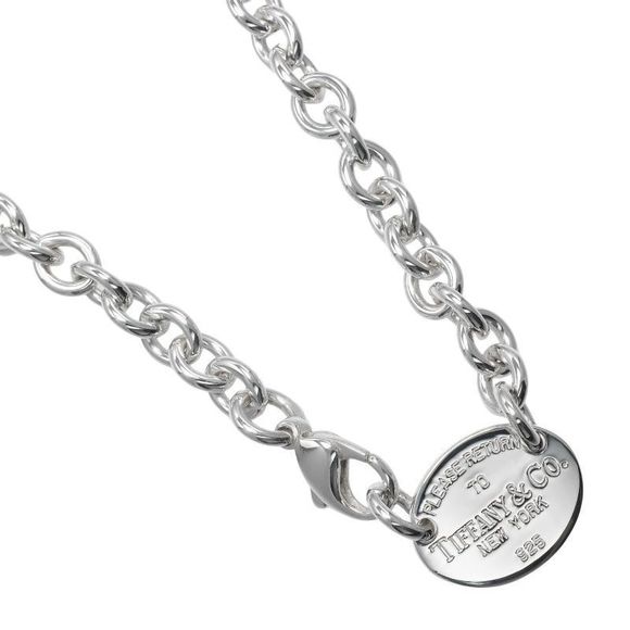 Tiffany & Co. | Jewelry | Tiffany Co Return To Tiffany Co Oval Tag ...